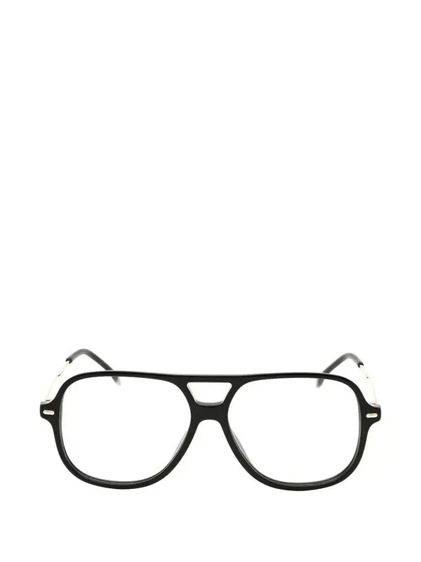 Carrera Eyewear Aviator Full Rim Eyeglasses - Black