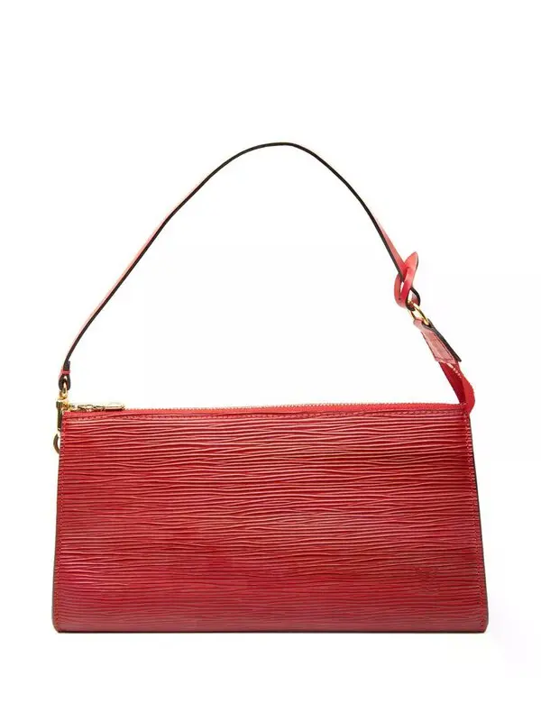 LOUIS VUITTON 2000 Epi Pochette Accessoires Shoulder Bag - Red