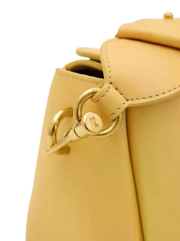 AMI Paris Calf Leather Carrousel Bag