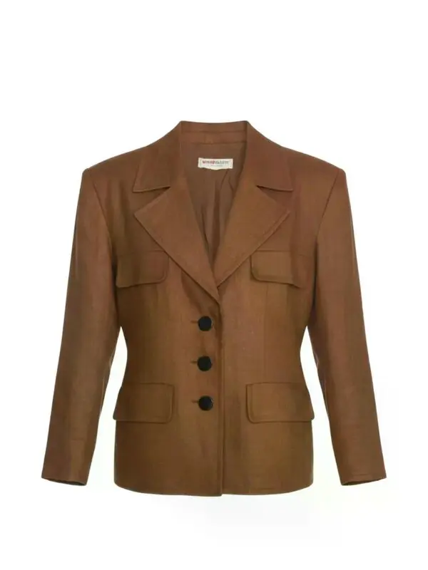 Saint Laurent 1990s Notched-lapel Single-breasted Blazer