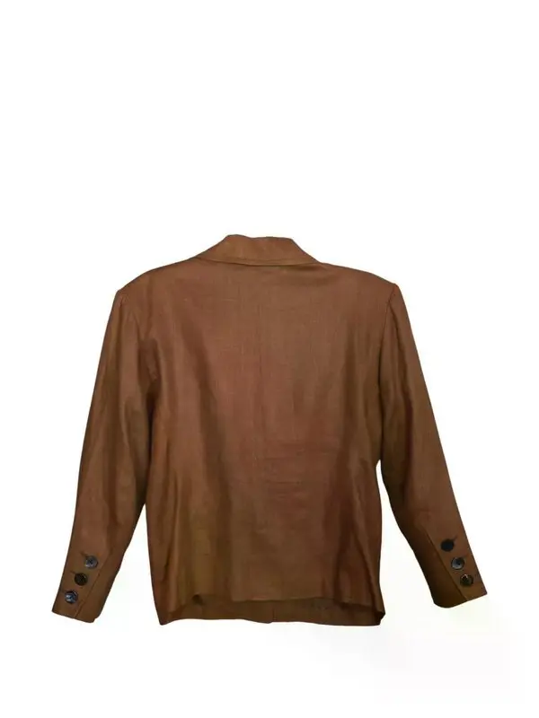 Saint Laurent 1990s Notched-lapel Single-breasted Blazer