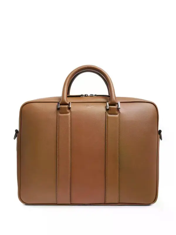 LANCEL Edgard Leather Briefcase