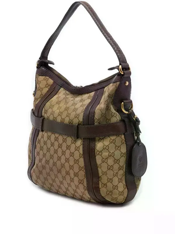 Gucci 2016-2026 Medium Gg Canvas Running Satchel
