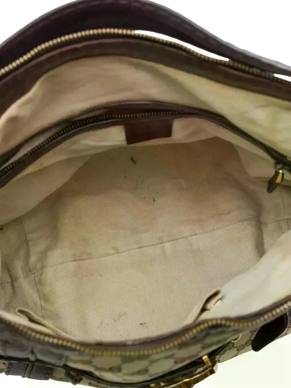 Gucci 2016-2026 Medium Gg Canvas Running Satchel