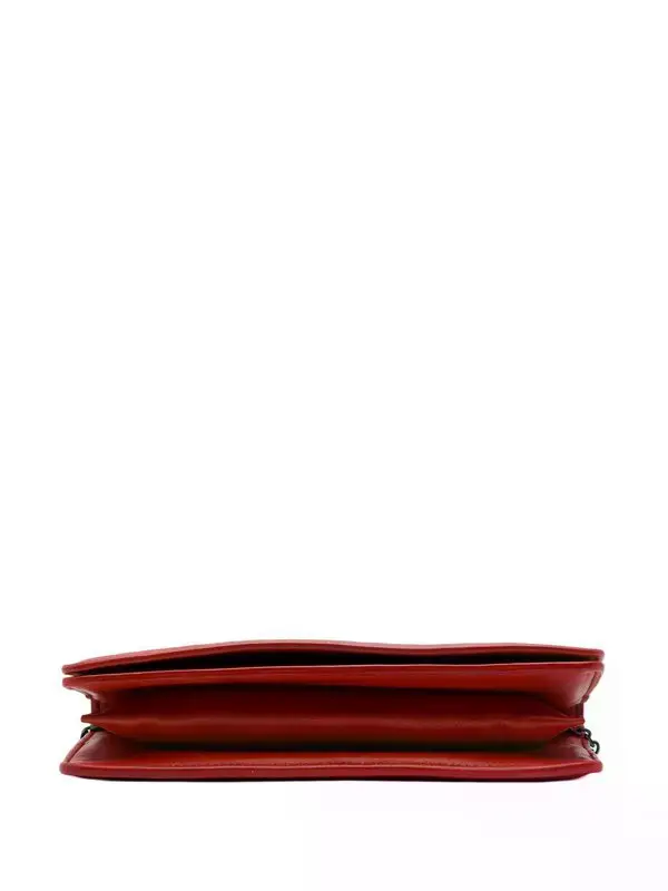 Bottega Veneta Nappa Intrecciato Continental Wallet On Chain Crossbody Bag