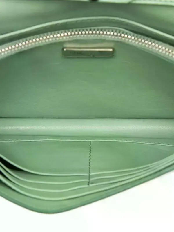 Prada 2010-2026 Saffiano Wallet On Strap Crossbody Bag
