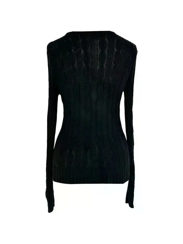Ralph Lauren Cable-knit Sweater - Black