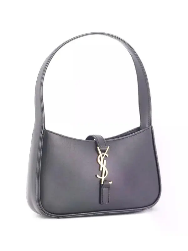Saint Laurent Le 5 A 7 Hobo Mini Shoulder Bag - Black