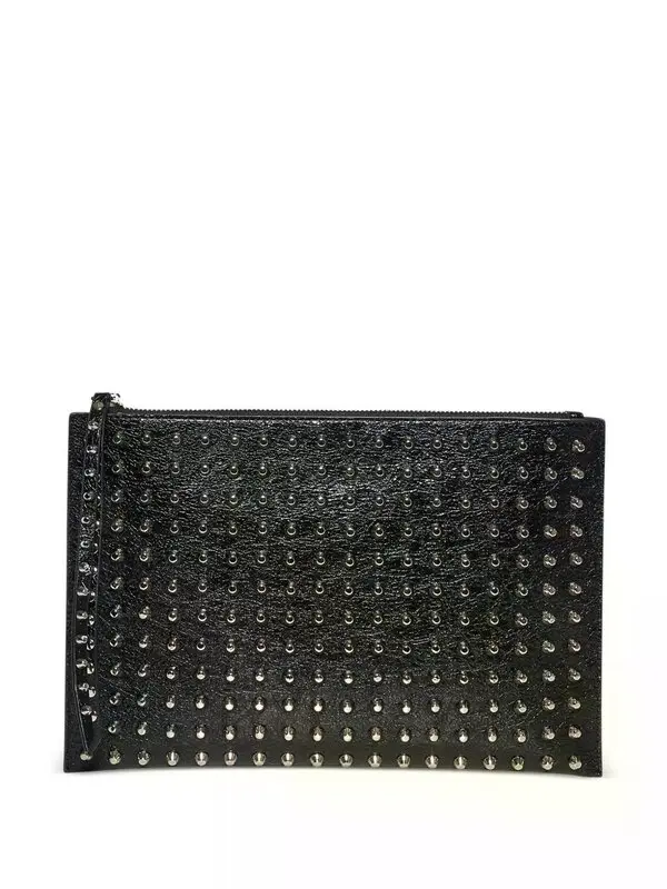 John Richmond Studded Clutch Bag