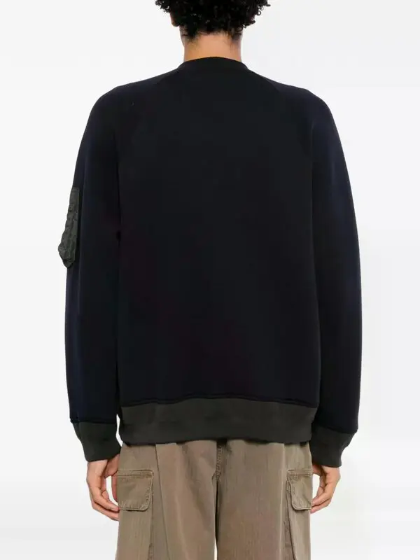 Sacai Panelled Zip-up Jacket