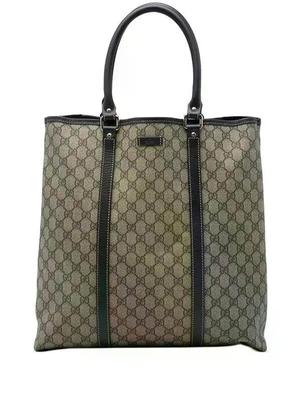 Gucci 2016-2026 Gg Supreme Joy Vertical Tote Bag - Neutrals