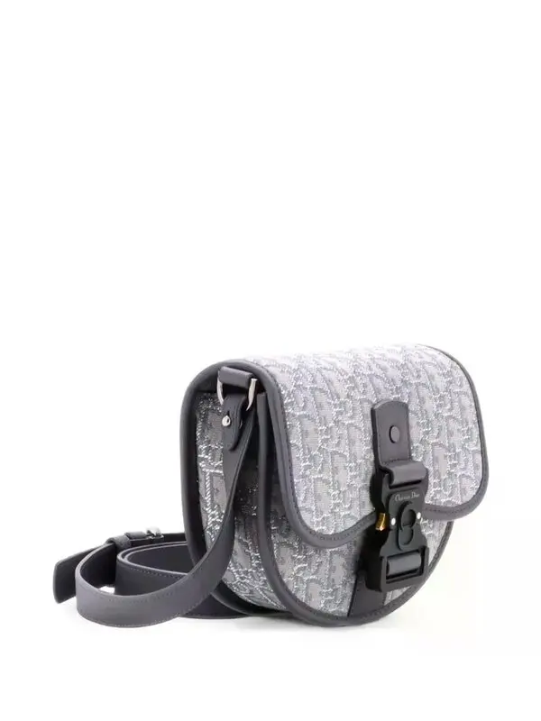 Dior Gallop Flap Messenger Bag Oblique Canvas Mini Crossbody Bag