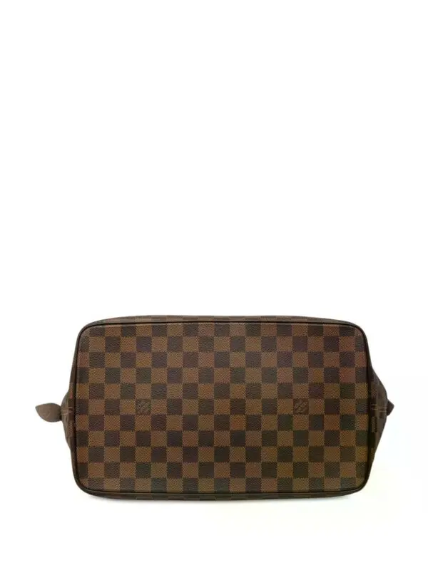 LOUIS VUITTON Saleya Mm Damier Ebene Tote Bag - Brown