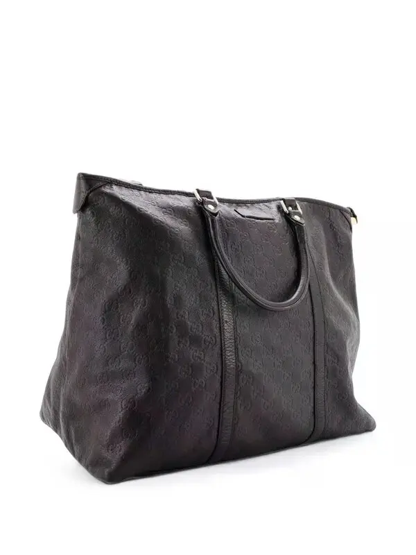 Gucci Joy Zip Top Guccissima Leather Medium Tote Bag
