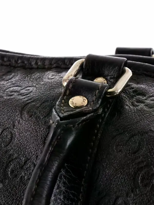 Gucci Joy Zip Top Guccissima Leather Medium Tote Bag