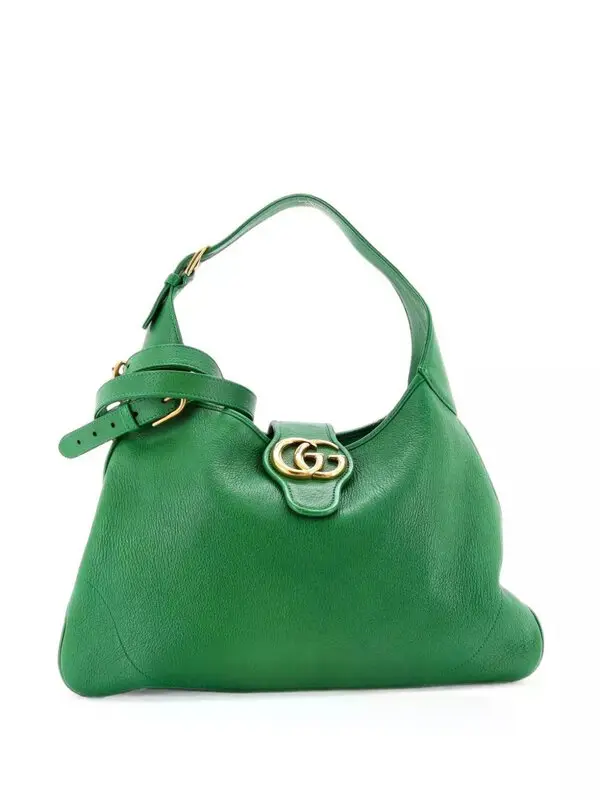 Gucci Aphrodite Leather Shoulder Bag - Green