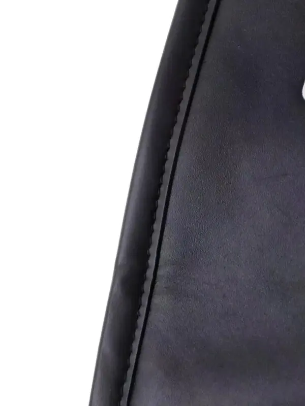 Fendi Sunshine Shopper Leather Medium Tote Bag - Black