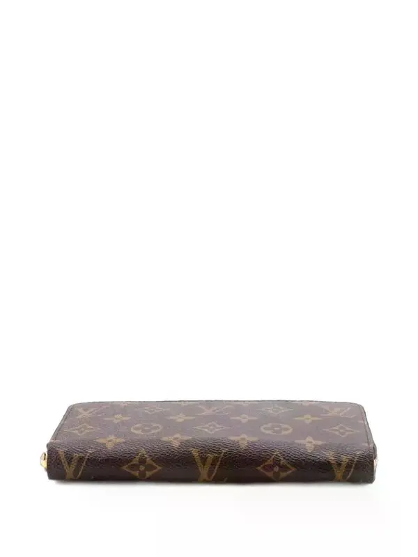LOUIS VUITTON Zippy Wallet Monogram Canvas Small Wallets - Brown