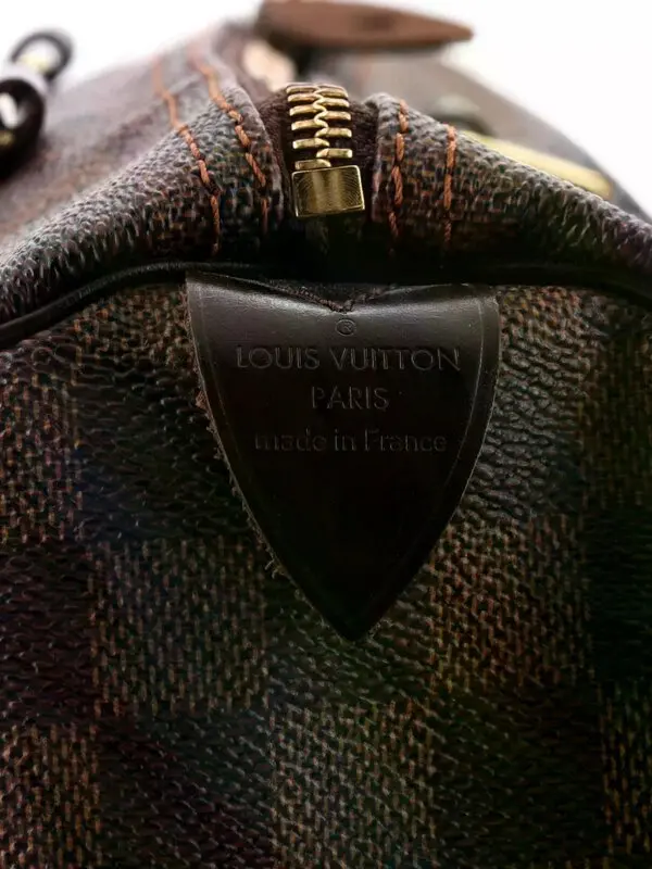 LOUIS VUITTON Speedy Handbag Damier 30 Satchel