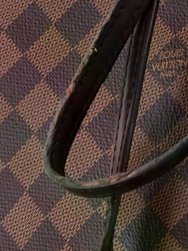 LOUIS VUITTON Neverfull Nm Damier Mm Tote Bag - Brown
