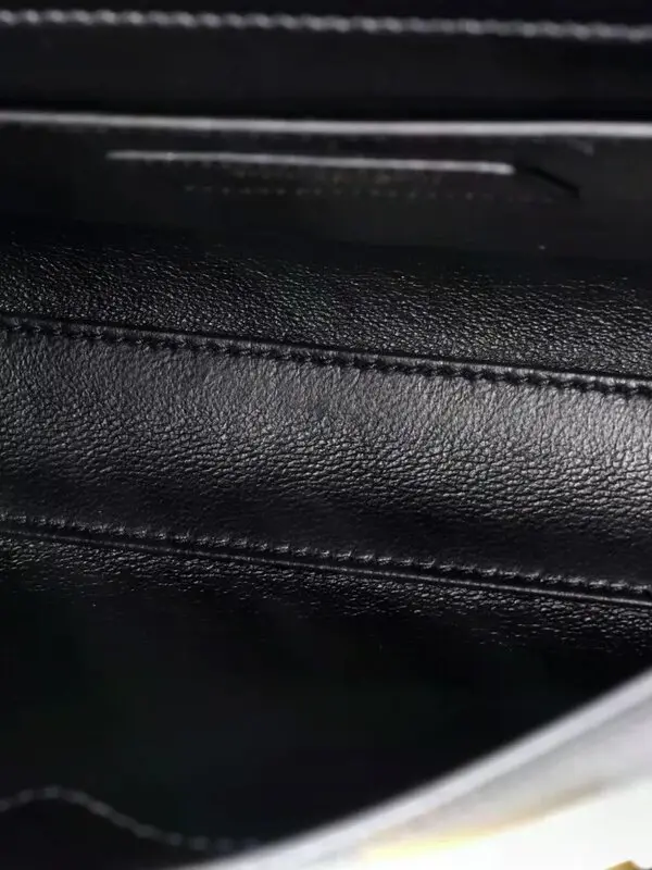 Saint Laurent Manhattan Leather Small Shoulder Bag