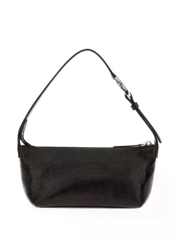 Fendi Crinkled Leather Tote Bag