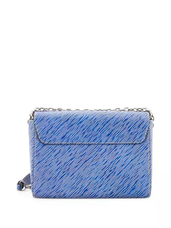 LOUIS VUITTON Twist Handbag Epi Leather Mm Crossbody Bag - Blue