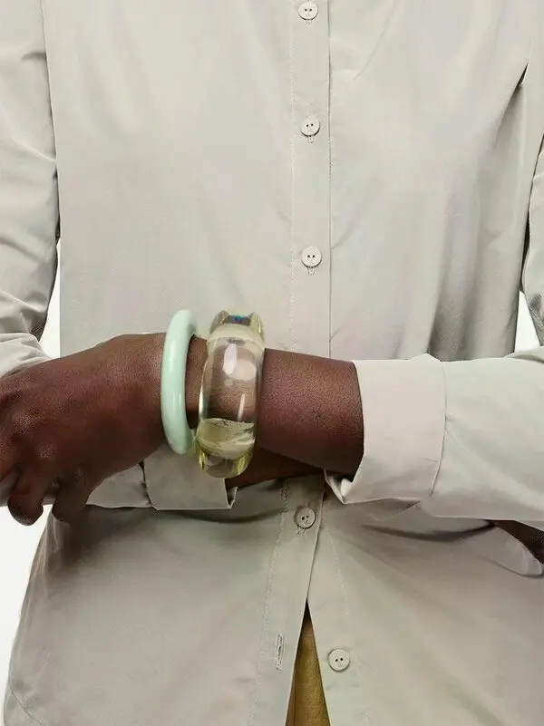 LIZZIE FORTUNATO Ridge Cuff - Green