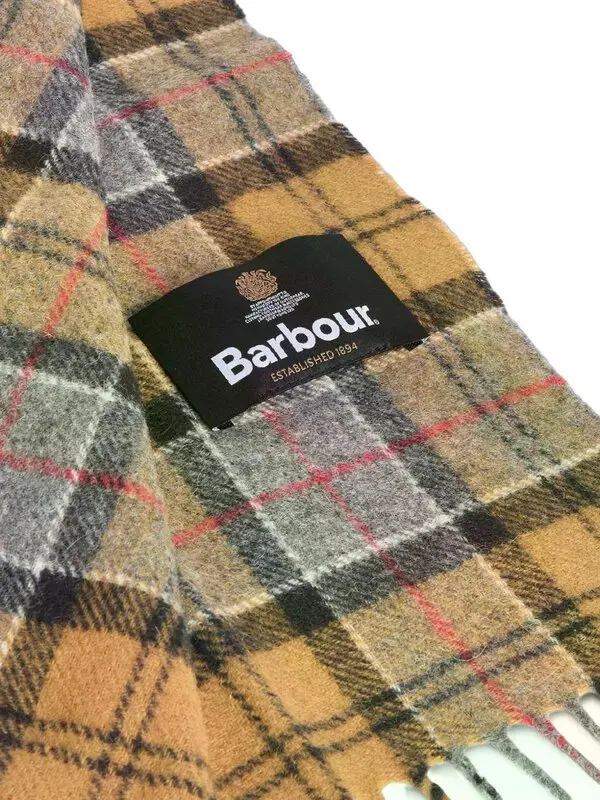 Barbour Tartan Lambswool Scarf