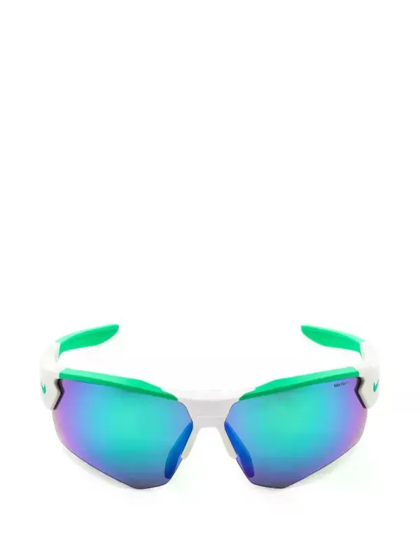 Nike Duo Geometric Frame Sunglasses - White