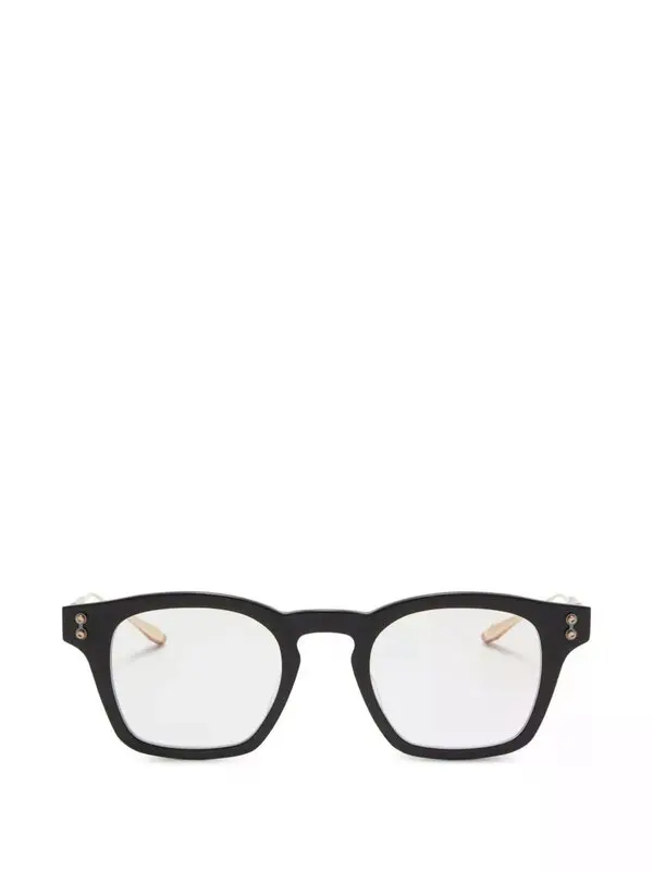AKONI Square Frame Eyeglasses - Black
