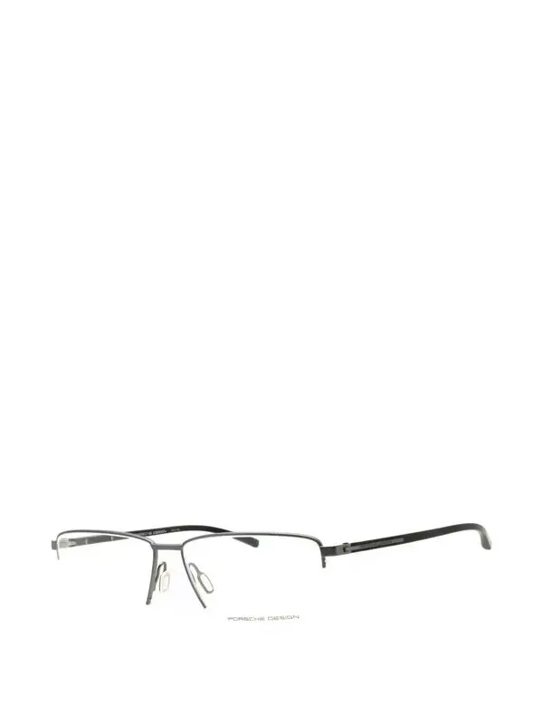 Porsche Design Rectangle Frame Eyeglasses