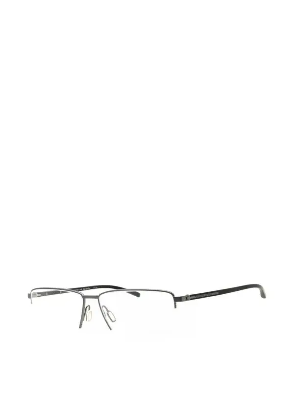 Porsche Design Rectangle Frame Eyeglasses - Grey