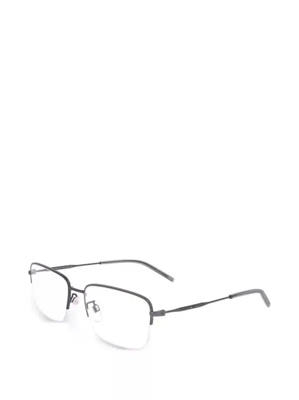 Tommy Hilfiger Engraved Logo Eyeglasses - Silver