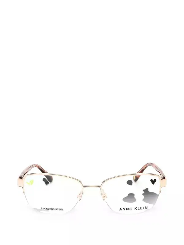 Anne Klein Rectangle-frame Glasses