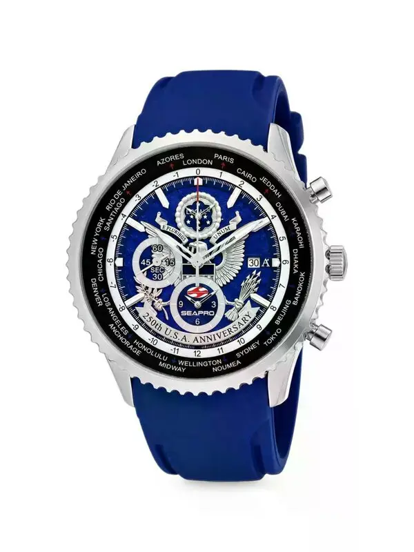 SEAPRO 250th Anniversary Meridian Limited Edition 45mm Watch - Blue