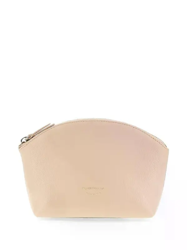 Emporio Armani Grained Leather Pouch