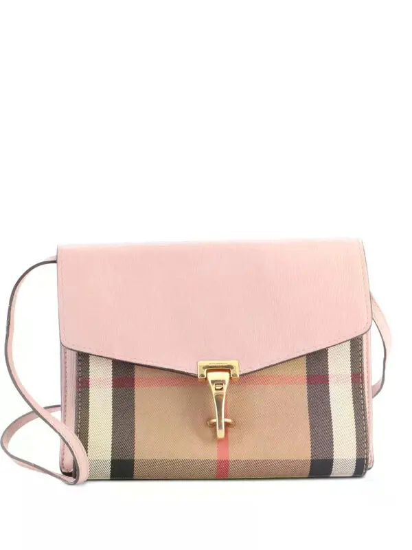 Burberry Macken Small Crossbody Bag - Pink