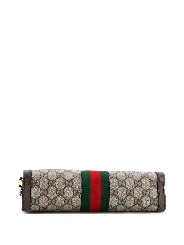 Gucci Ophidia Chain Shoulder Bag - Brown