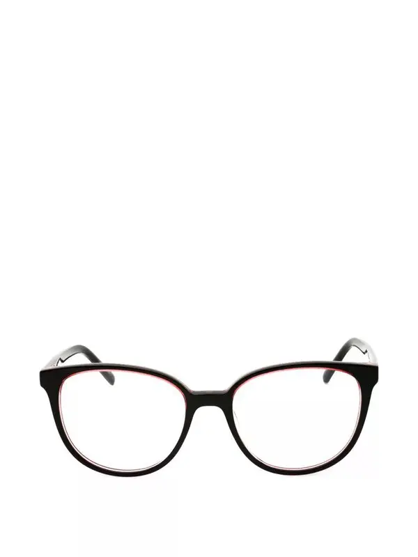Dkny Round Frame Eyeglasses - Black