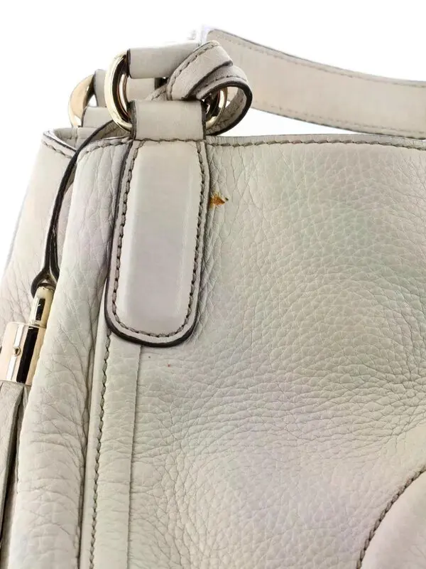 Gucci Soho Leather Shoulder Bag - White
