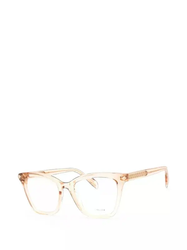 POLICE Cat-eye Frame Glasses