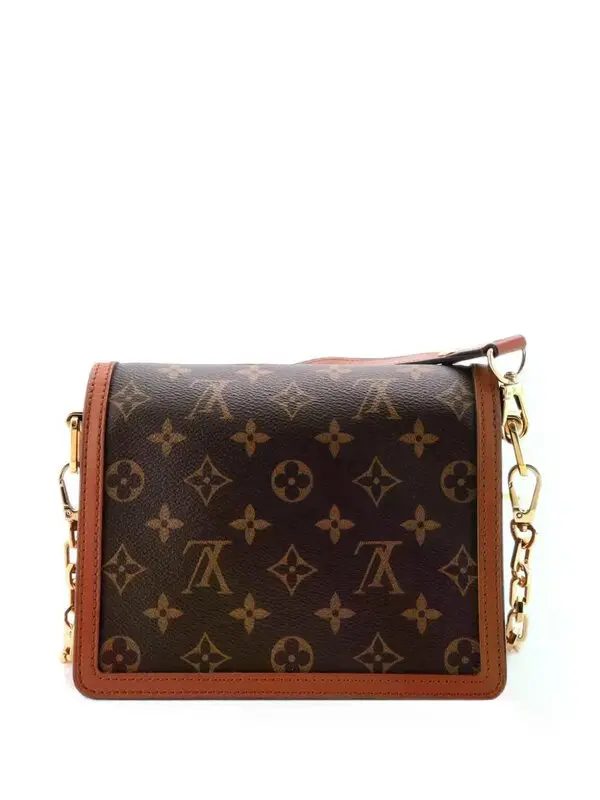 LOUIS VUITTON Dauphine Shoulder Bag Reverse Monogram Canvas Mini