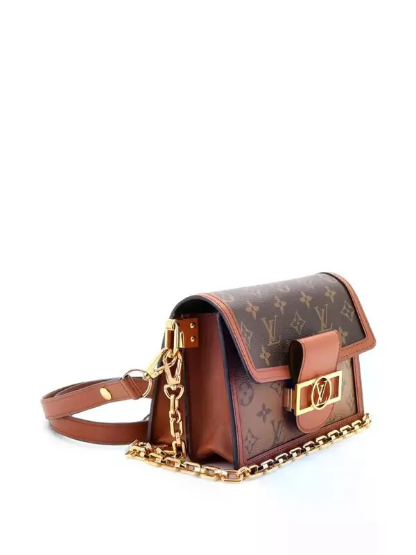 LOUIS VUITTON Dauphine Shoulder Bag Reverse Monogram Canvas Mini