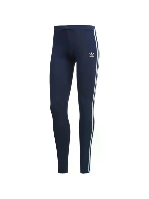 Adidas 3 Stripes Leggings - Blue