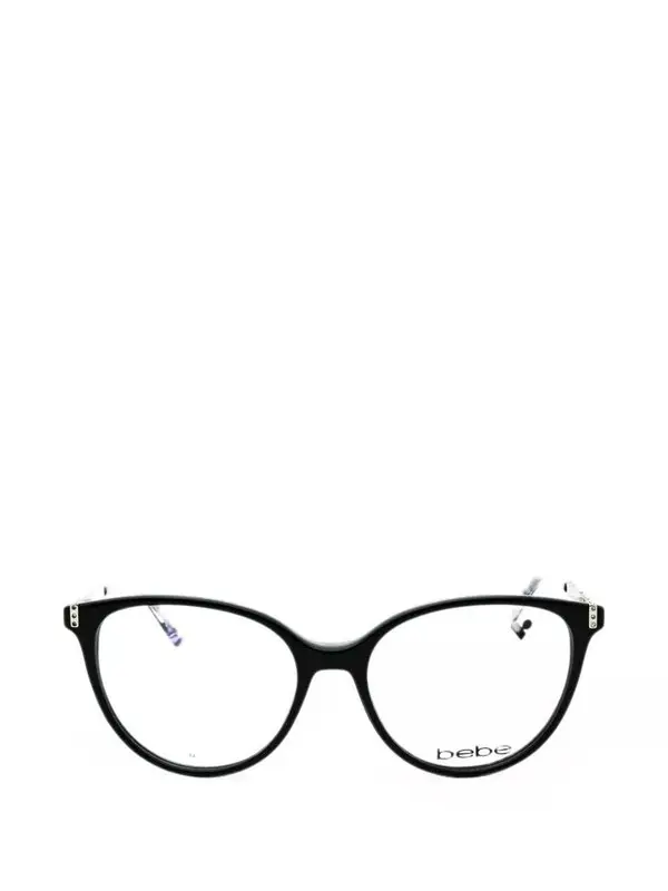 Bebe Round Frame Eyeglasses
