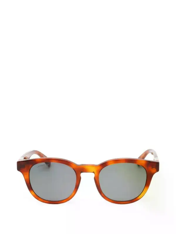 Lacoste Round-frame Sunglasses - Brown