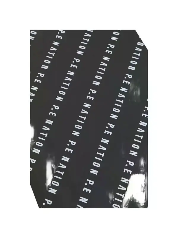 P.E Nation Transcend Logo-print Yoga Mat - Black