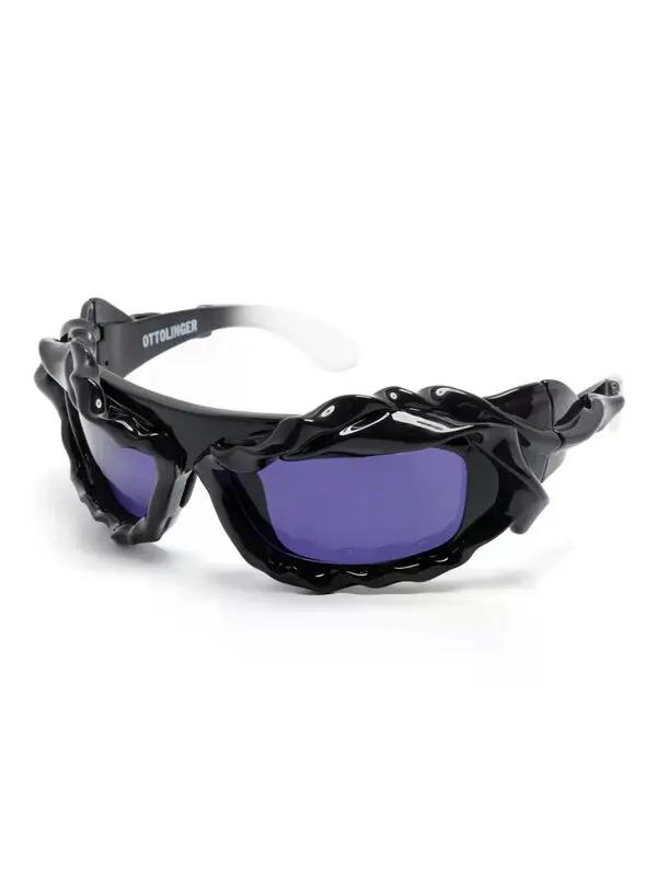Ottolinger Twisted Sunglasses - Black