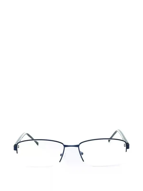 Lucky Brand Rectangle Frame Eyeglasses - Blue